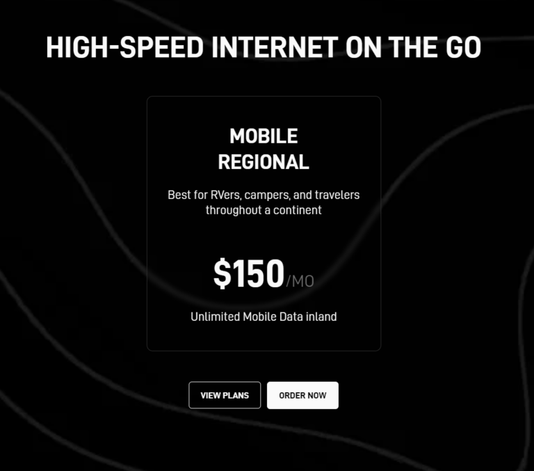 Starlink Mobile vs. Starlink Standard | SatelliteInternet.com