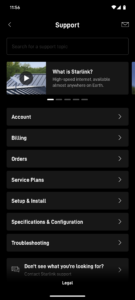 How to Use the Starlink Mobile App | SatelliteInternet.com